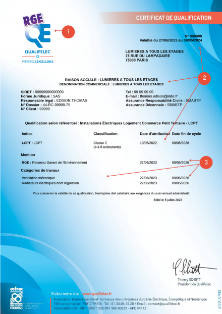 Le certificat Qualifelec, La meilleure des recommandations | Qualifelec